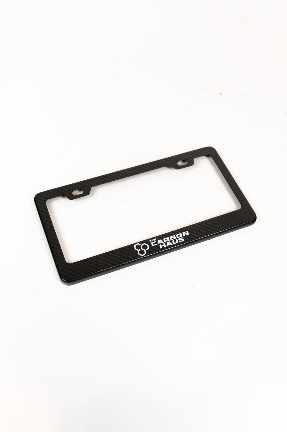 NWCarbon Haus Dry Carbon Fiber License Plate Frame